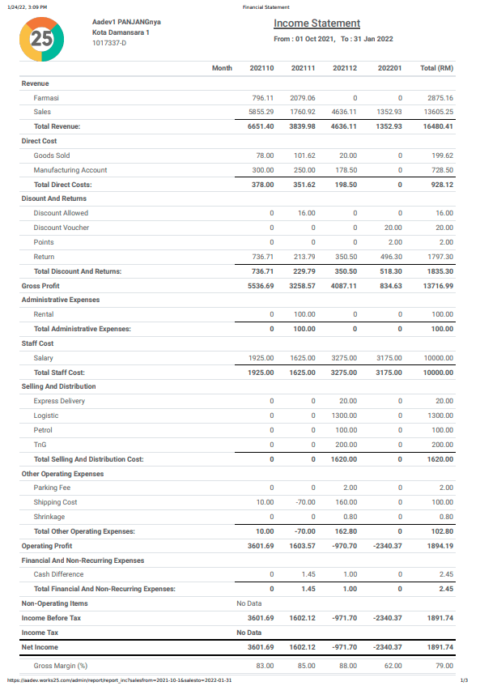Accounting System - Get Works25